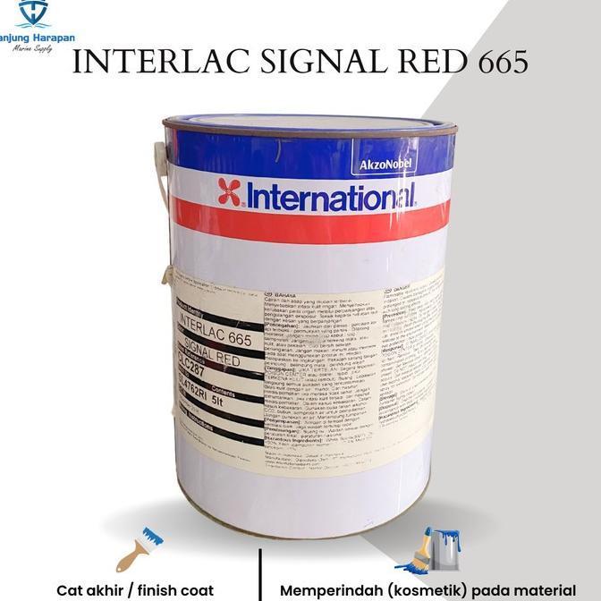 Jual TERLARIS ! CAT MARINE / CAT KAPAL INTERNATIONAL INTERLAC 665 ...