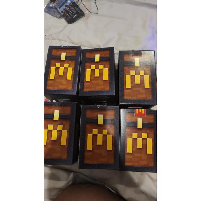 Jual Mcdonald x Minecraft Happy Meal Mcd Mcdonalds Minecraft movie ...