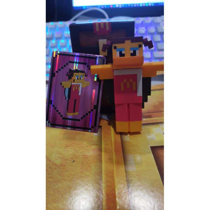 Jual Mcdonald x Minecraft Happy Meal Mcd Mcdonalds Minecraft movie ...