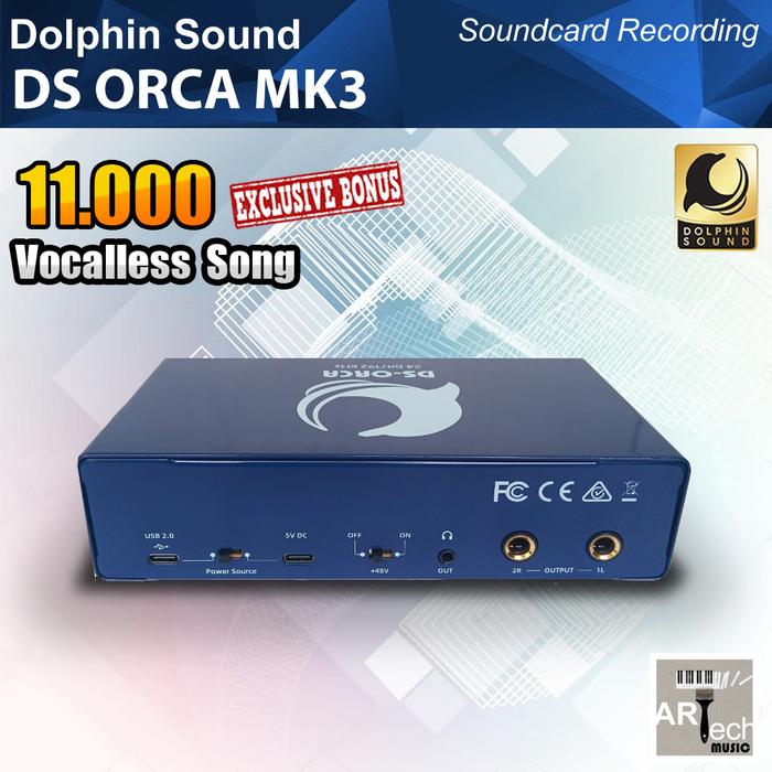 Jual Dolphin Sound DS ORCA / DS-ORCA Audio Interface Soundcard ...