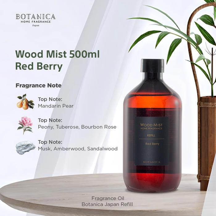 Promo Botanica Reed Diffuser Wood Mist Refill 500ml Isi Ulang Pengharum ...