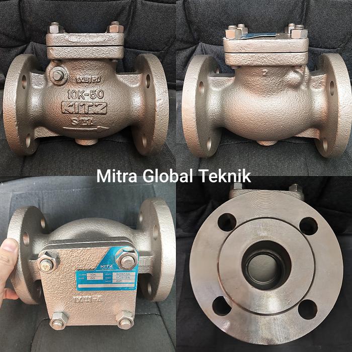 Jual Swing Check Valve Kitz 1-1/4" Inch /DN32 JIS 10K Stainless Steel ...