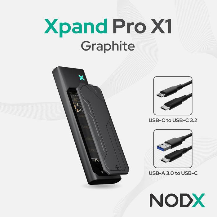 Promo NODX Xpand Series SSD M.2 NVME Enclosure/Casing - PRO X1 ...
