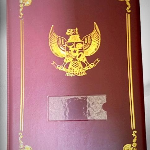Promo Map Upacara Bendera /Map Polos/Map/Bahan kulit sintetis pakai ...