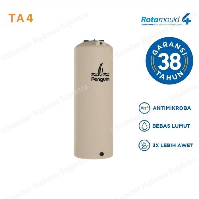 Jual Tangki Air Ramping Penguin 400 Liter Tandon Toren Slim TA 4 ...
