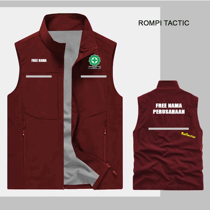 Jual ROMPI !! ROMPI SAFETY / TACTIC SAFETY REFLECTOR BAHAN TASLAN ...