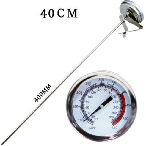 Jual Thermometer Deep Fry Termometer Masak Analog Jarum Suhu Minyak ...