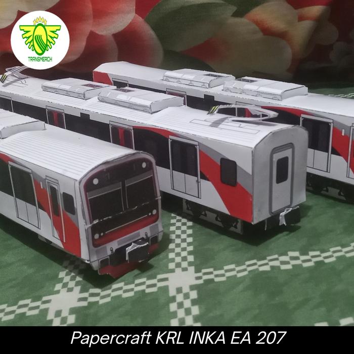 Jual Papercraft Kereta KRL INKA EA207 - Kab. Bogor - Transmerch | Tokopedia