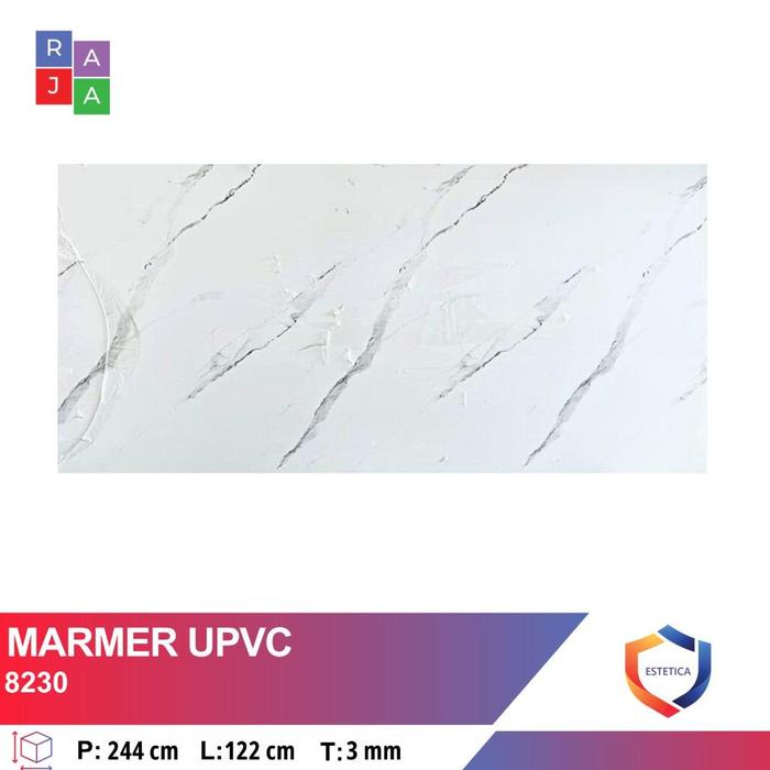 Jual UPVC Panel Marmer Backdrop TV Multiplex Pelapis Dinding Dekorasi ...