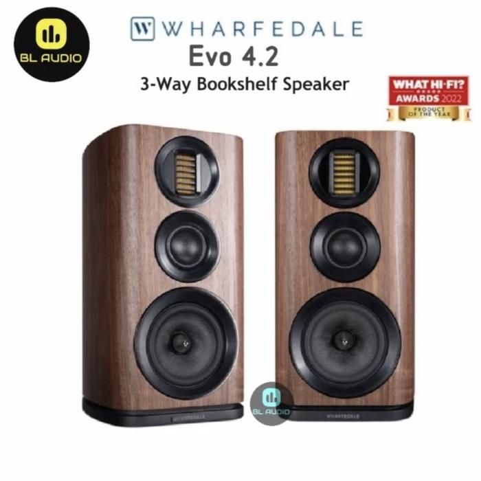 Jual Wharfedale EVO 4.2 EVO4.2 3-Ways Premium Bookshelf Spk - Jakarta ...
