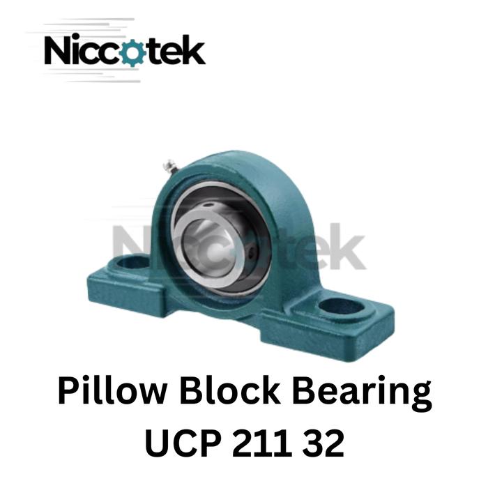 Promo Pillow Block Bearing UCP 211 32 Merek ESKA - Jakarta Barat - Niccotek | Tokopedia