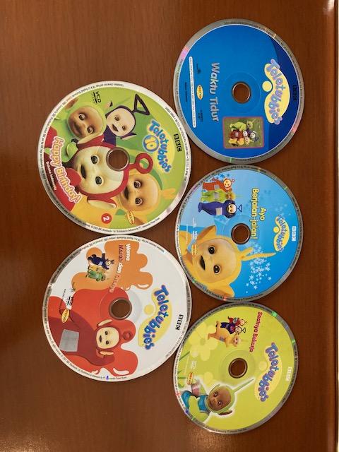 Jual VCD Teletubbies, Handy Manny, In The Night Garden Bekas - HM Happy ...