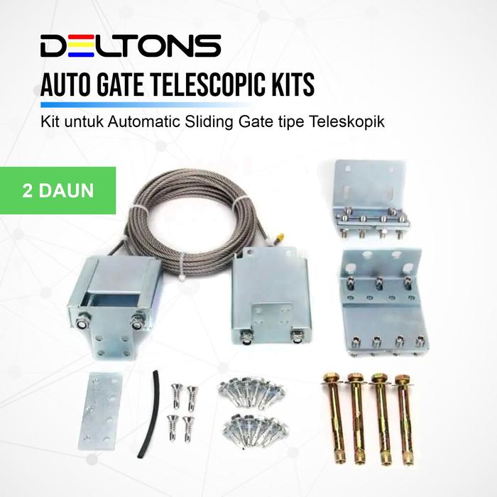 Promo Telescopic Kits Kawat Sling Pagar Sliding Otomatis Teleskopik ...