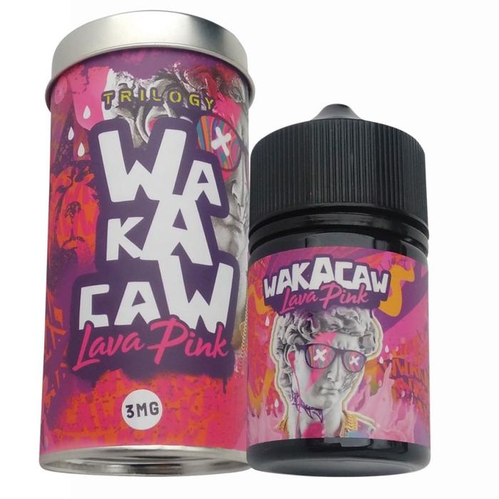 Jual Wakacaw V3 Lava Pink Liquid Freebase 60ML - By Trilogy Brew - FB ...