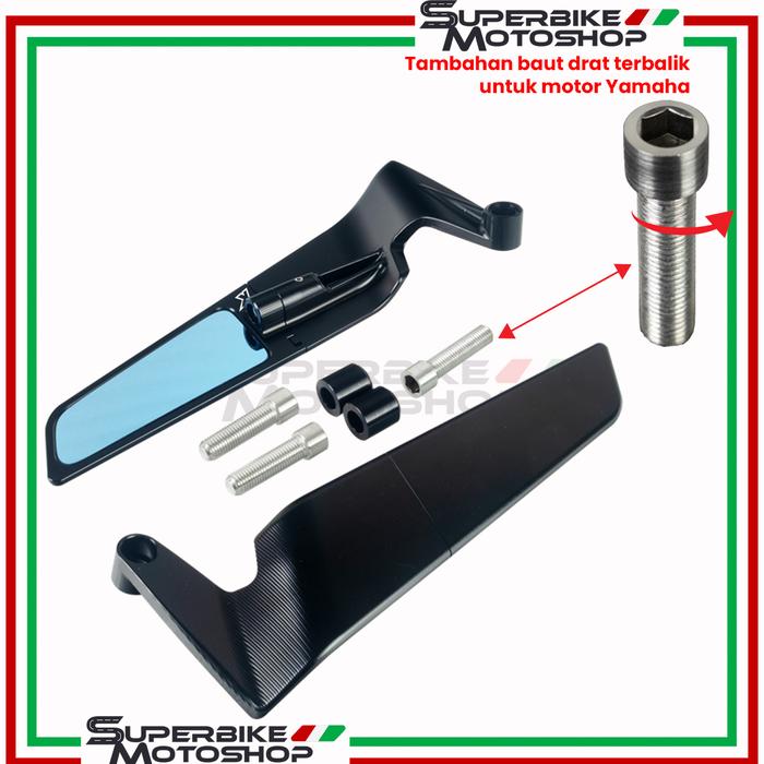 Jual Kendmoto Spion Mirror Winglet Naked Bike - yamaha - Jakarta Barat ...