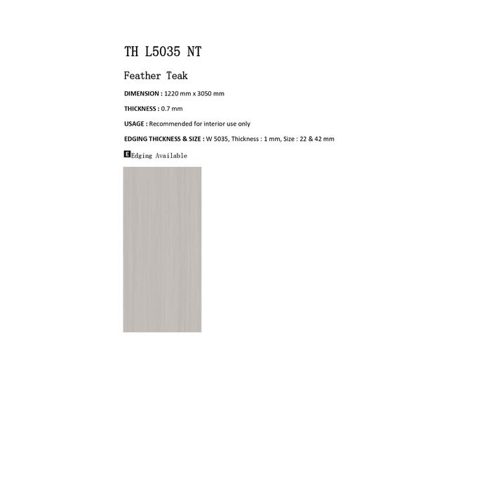 Jual Hpl Taco Motif Kayu Terlaris 1220 x 3050 mm - TH 5035 NT - Jakarta ...