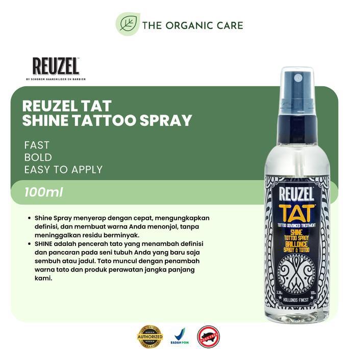 Jual Promo / Terlaris REUZEL TAT TATTOO TREATMENT Terbaik - Shine Spray ...