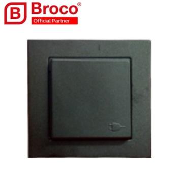 Jual BROCO Stop Kontak Tutup Plano E152 Standard Socket - Hitam - Kota ...