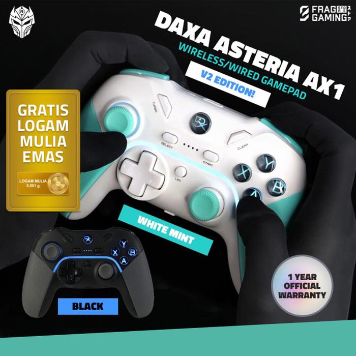 Jual Rexus Daxa Asteria AX1 V2 AX-1 Wireless Gamepad Controller ...