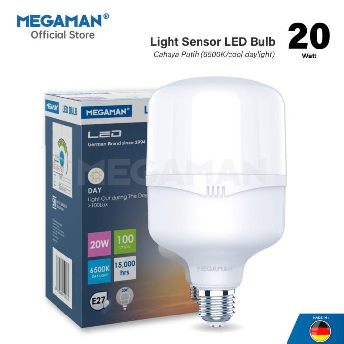 Jual MEGAMAN Lampu Sensor LED T-Bulb LS MEGAMAN 20W 30W 40W E27 Cahaya Putih - Jakarta Pusat ...