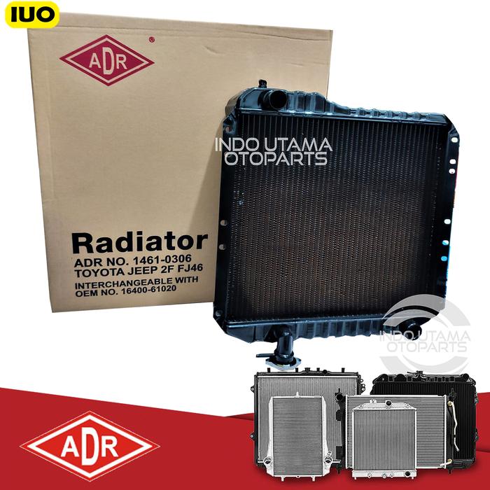 Jual Radiator Land Cruiser 2F HardTop Bensin Jeep FJ 46 ADR Tembaga ...