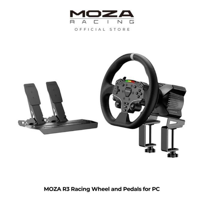 Jual DL MOZA Racing R5 Bundle Direct Drive | Racing Simulator Steering ...