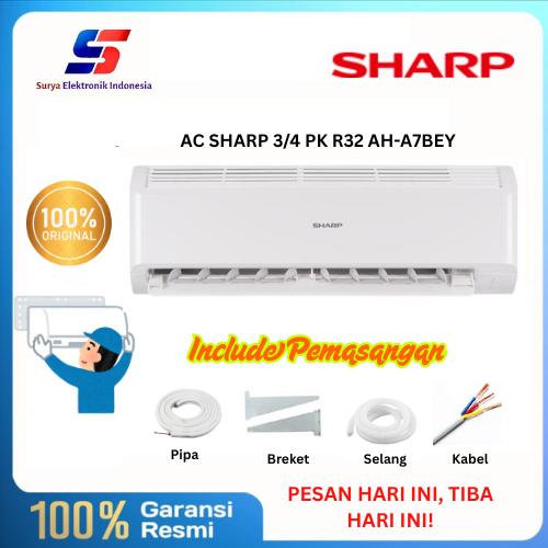 Jual AC SHARP AH-A 07 BEY 3/4 PK R32 LOW WATT - Jakarta Timur - Surya Elektronik IND | Tokopedia