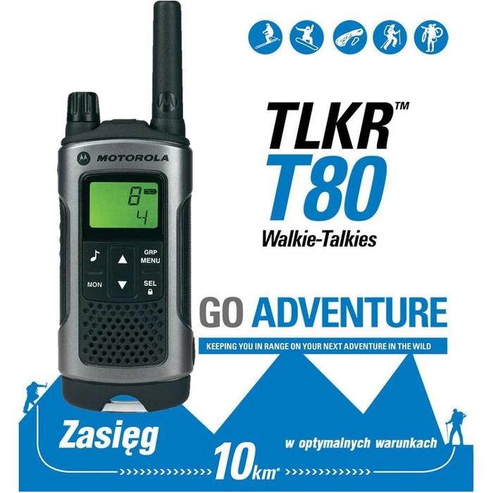 Promo HT Motorola TLKR-T80 Extreme Handy Talky Walkie Talkie Jarak Jauh ...
