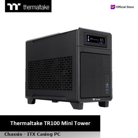 Promo Thermaltake TR100 Mini Tower Chassis (ITX Casing PC) Cicil 0% 3x ...