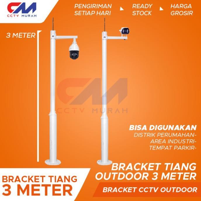 Jual Baru | Tiang Bracket Cctv Outdoor 3 Meter - Asli - TIANG 3M ...