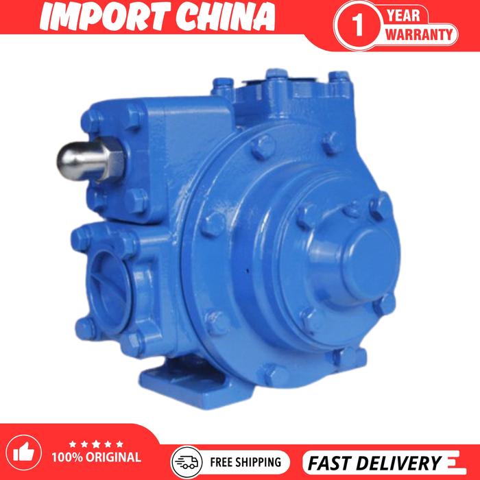 Jual Vane Pump Rotary YB50 2 Inch Double Shaft - Pompa Minyak 300 LPM ...