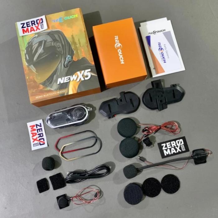 Jual Interkom Intercom Helm ReTouch X5 Bluetooth Headset - Kota Bandung ...