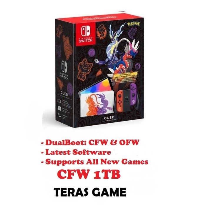 Jual Full Game 1TB CFW Nintendo Switch Oled Model - Oled Pokemon ...