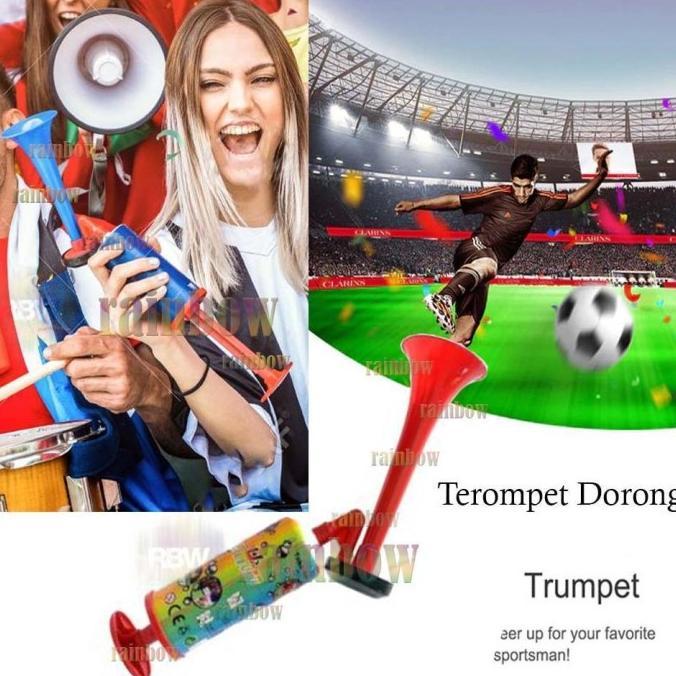 Jual Terbaru Terompet Supporter Bola Trumpet Dorong Air Horn Trumpet ...