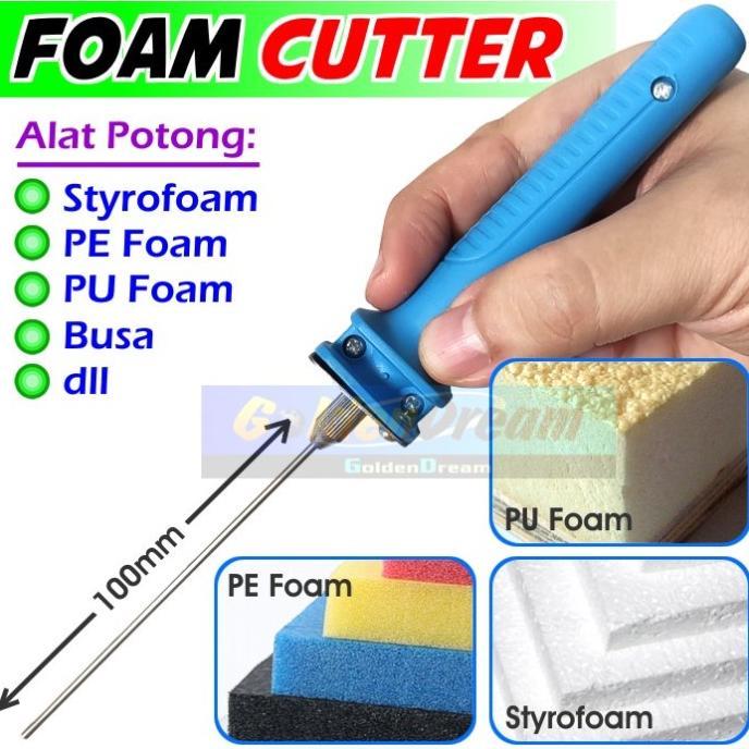Jual Foam Cutter Pen Alat Potong Busa Heater Pisau Panas Styrofoam PE ...