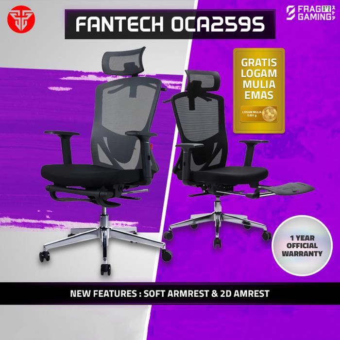 Jual Fantech OCA259S / Oc-a259s Gaming Office Ergonomic Chair ...