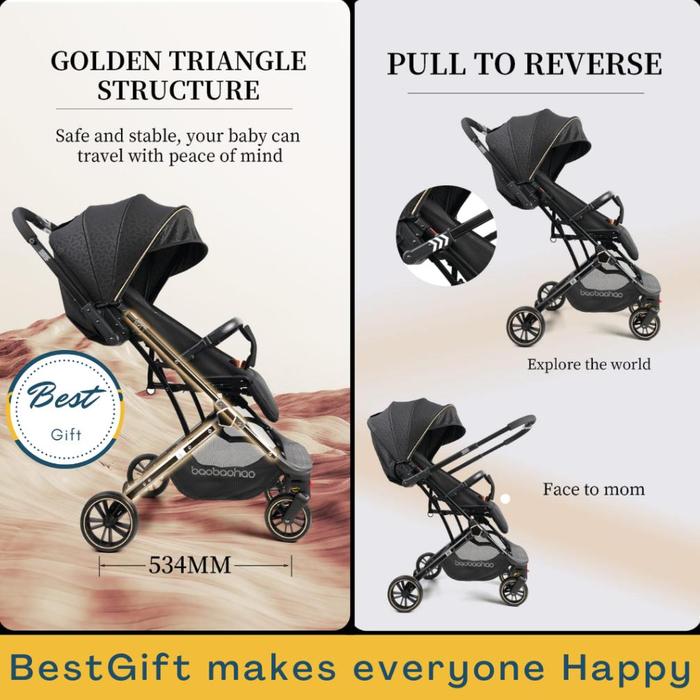 Jual READY STOK!!! Baobaohao Y8 Compact Stroller Mewah//V12 Simple//A2 ...