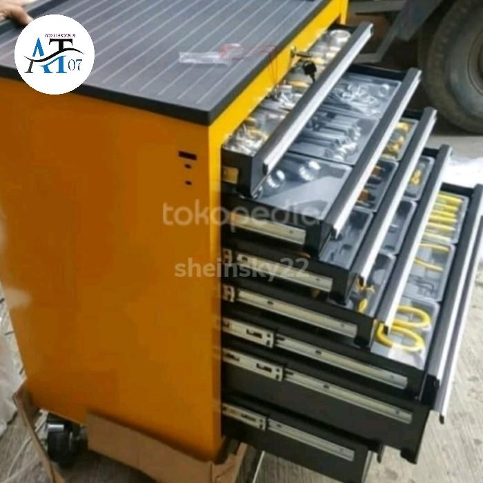 Jual Tool Box Cabinet 7 Laci / Tool Kit set 221 Pcs - Jakarta Utara - auliateknik7 | Tokopedia