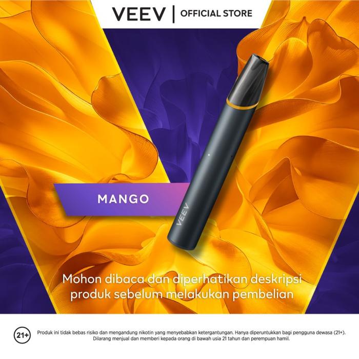 Jual VEEV NOW ULTRA MANGO 1100PUFF DISPOSABLE VAPE - Kota Medan ...
