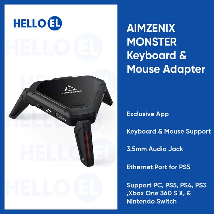 Jual AIMZENIX Monster PS5 PS4 Xbox Series X S One 360 Switch Smart Re ...