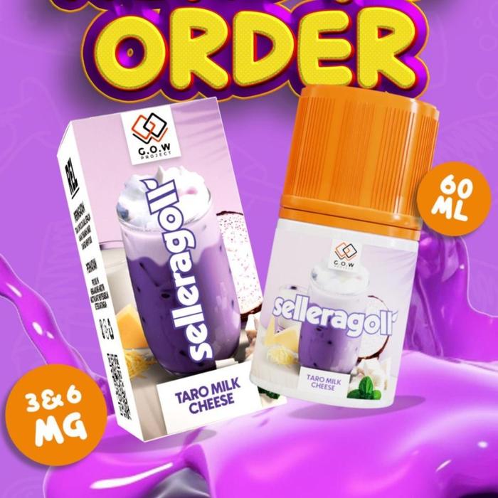 Jual Sellera Gow Taro Milk Cheese 60ML by GOW Project E-LIQUID - 6MG - Kota Banjarmasin - Jabull ...