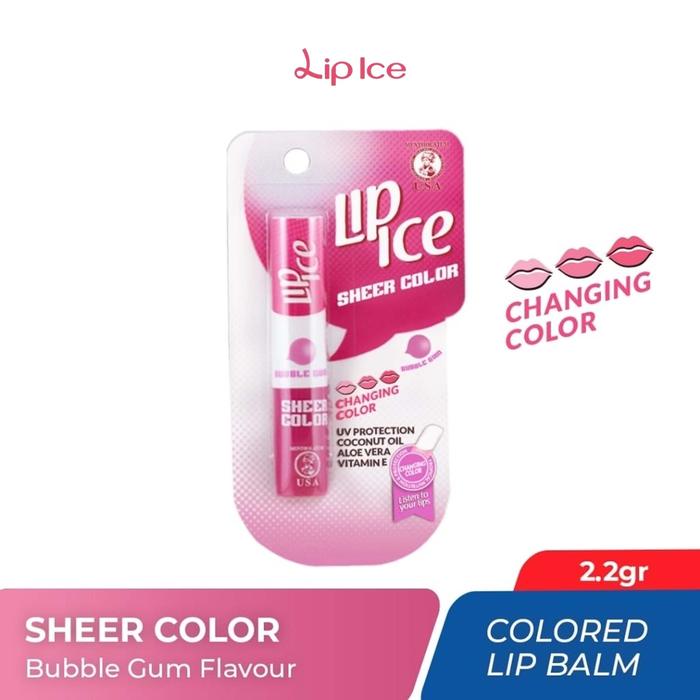 Jual LIP ICE Sheer Color Lip Balm 2,2gr - LIP ICE Bubble - Jakarta ...