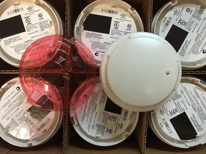 Jual 10pcs Simplex 4098-9714 SSD Photo Sensor Smoke Detector + Base ...