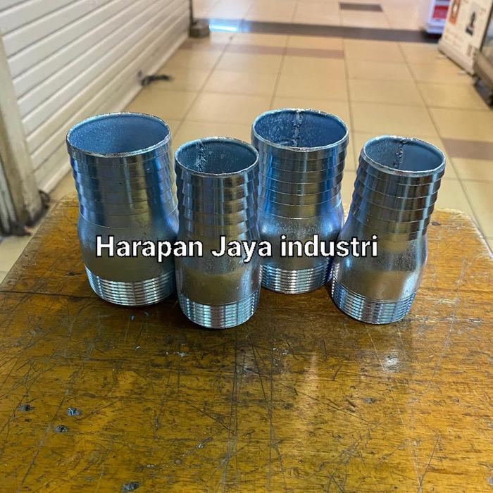 Jual King nepel / nepel selang besi galvanis / king nipple hose 3/4 ...