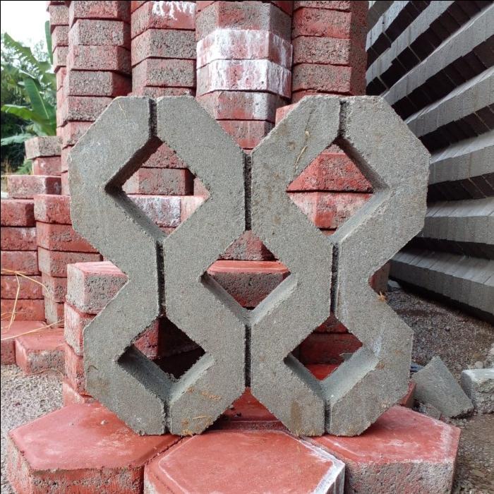 Jual grassblock grass block paving lubang pavingblock hidrolik conblock ...