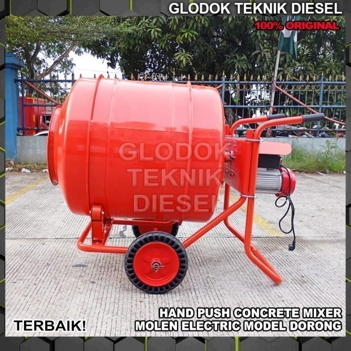 Jual Mesin Molen Dorong Elektrik 250 LITER + Penggerak Dinamo Motor ...