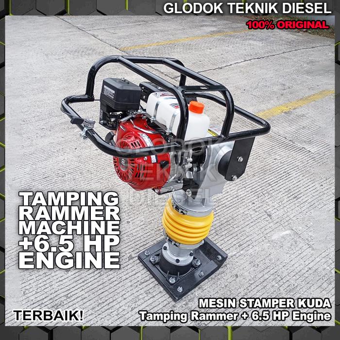Jual Mesin Stamper Kuda / Tamping Rammer / Pemadat Tanah KUALITAS ...