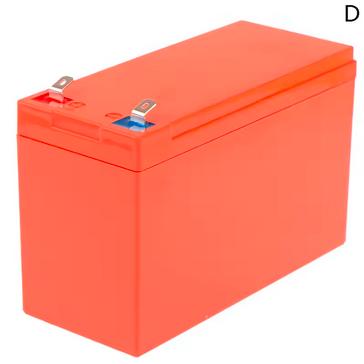 Jual casing baterai 18650 aki lithium 7AH 12V kotak PVC plastik box aki ...