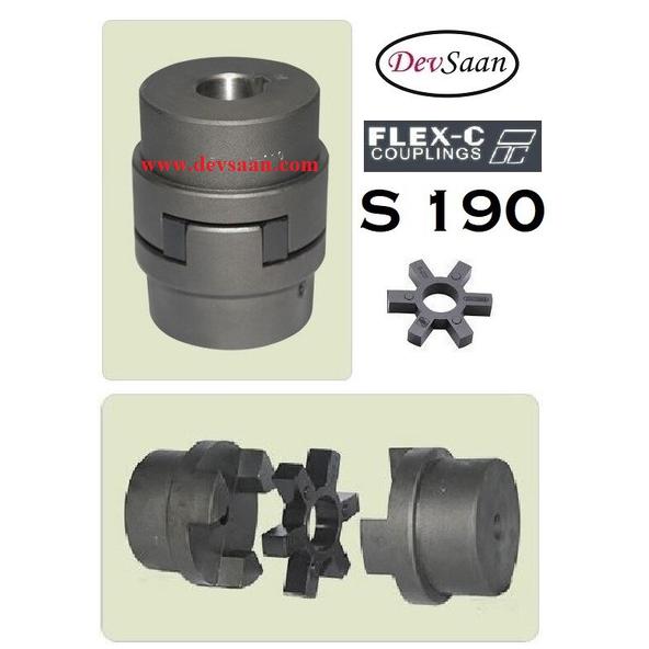 Jual Jaw Coupling S 190 Flex-C Max Bore 60 mm - Panjang 133 mm ...