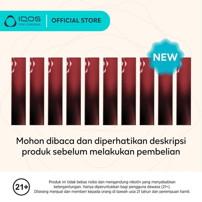 Jual IQOS ILUMA TEREA SERIES FOR DEVICE IQOS ILUMA - BLACK RUBBY - Kota ...